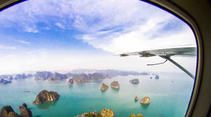 Halong Bay seaplane flight - Seaplane International